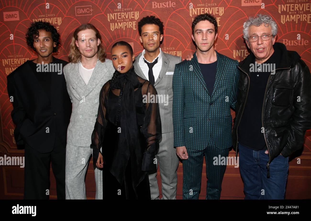 New York City, USA. 30th Apr, 2024. Assad Zaman, Sam Reid, Delainey ...