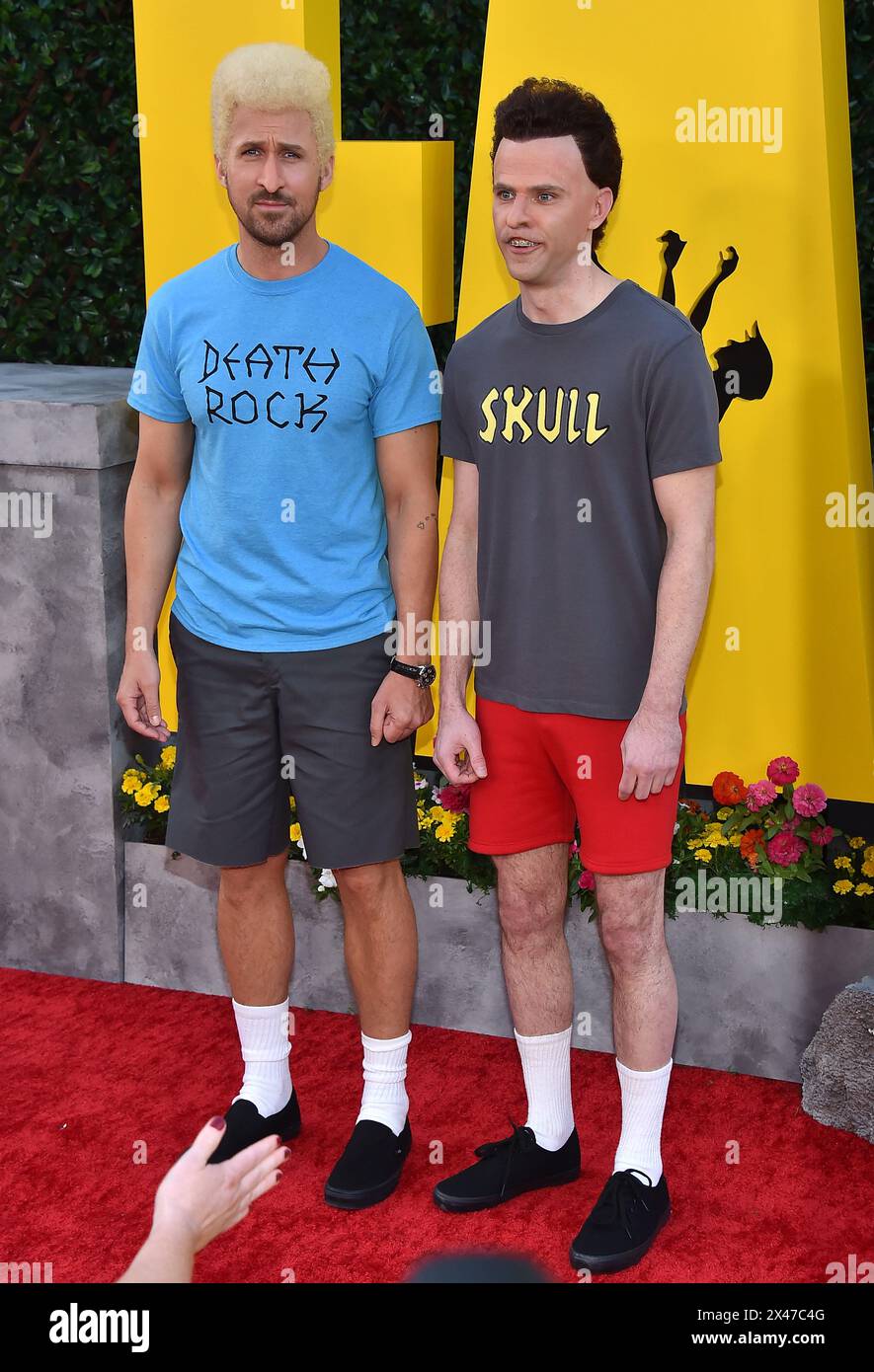 Hollywood, USA. 30th Apr, 2024. Ryan Gosling and Mikey Day arriving to ...