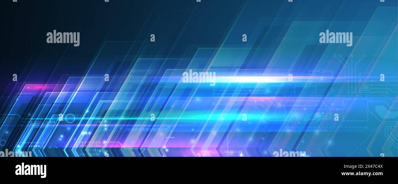 Abstract Computer technology background. network visual connection ...