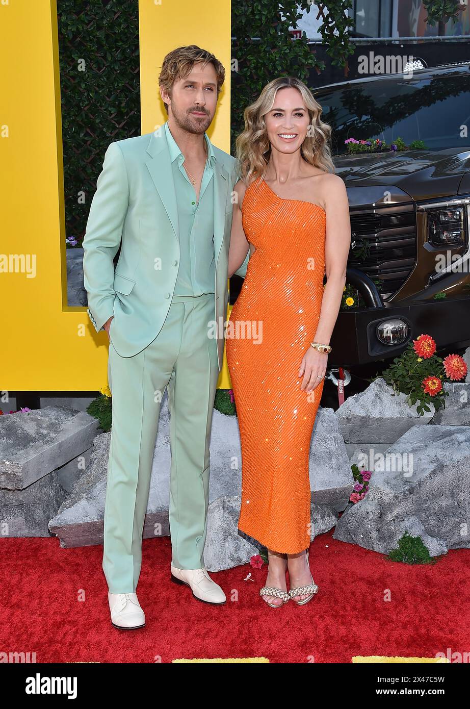 Hollywood, USA. 30th Apr, 2024. Ryan Gosling and Emily Blunt arriving ...