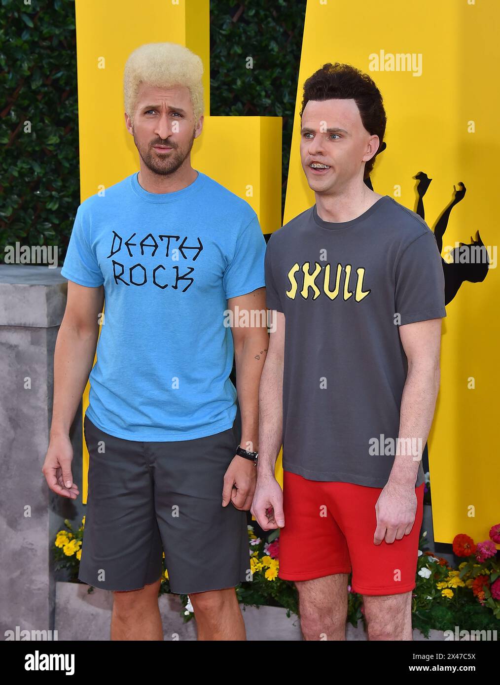 Hollywood, USA. 30th Apr, 2024. Ryan Gosling and Mikey Day arriving to ...