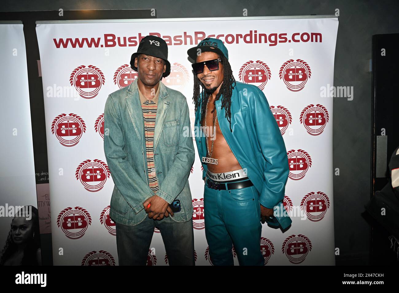 LONDON, ENGLAND - APRIL 30: MC Bushkins attends The opening night of ...