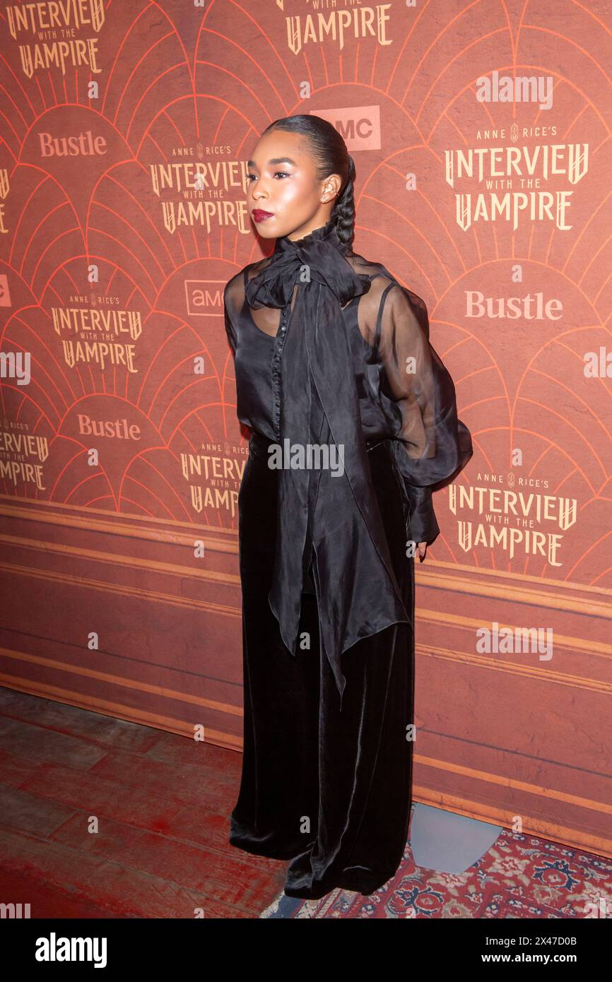 NEW YORK, NEW YORK - APRIL 30: Delainey Hayles attends AMC Networks ...