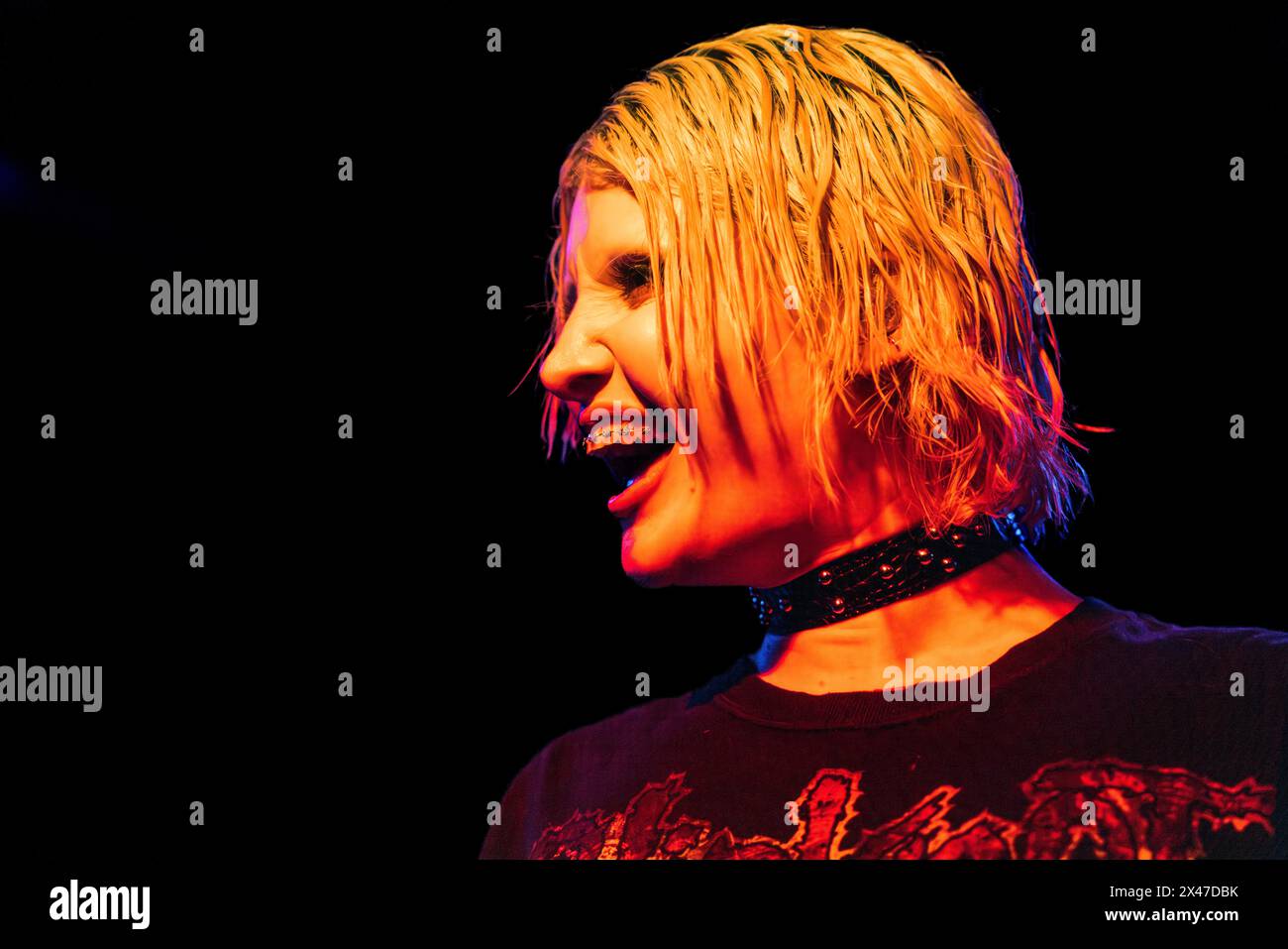 Milan, Italy. 27th Apr, 2024. British electro-pop singer-songwriter ...