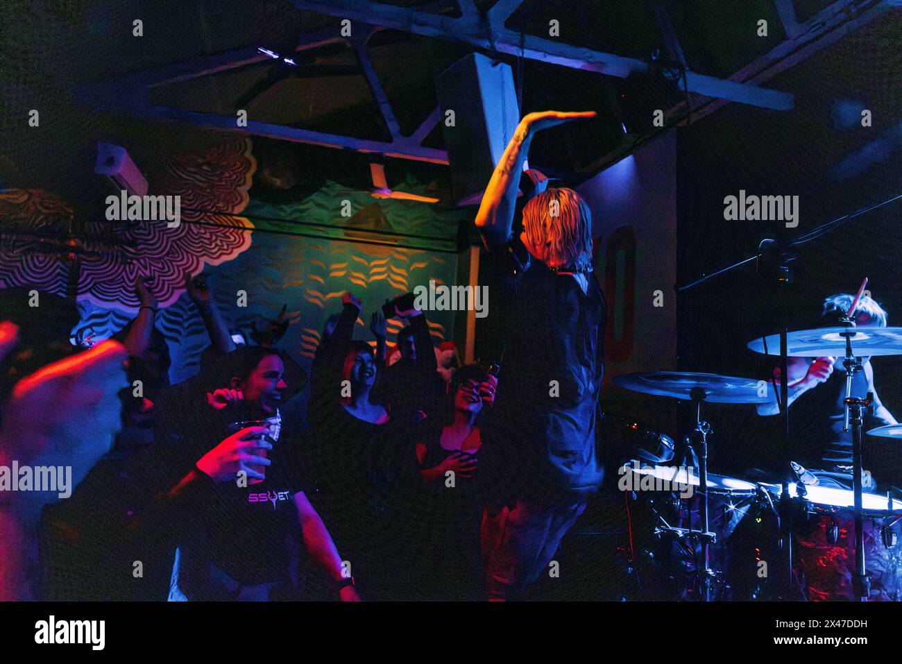 Milan, Italy. 27th Apr, 2024. British electro-pop singer-songwriter ...