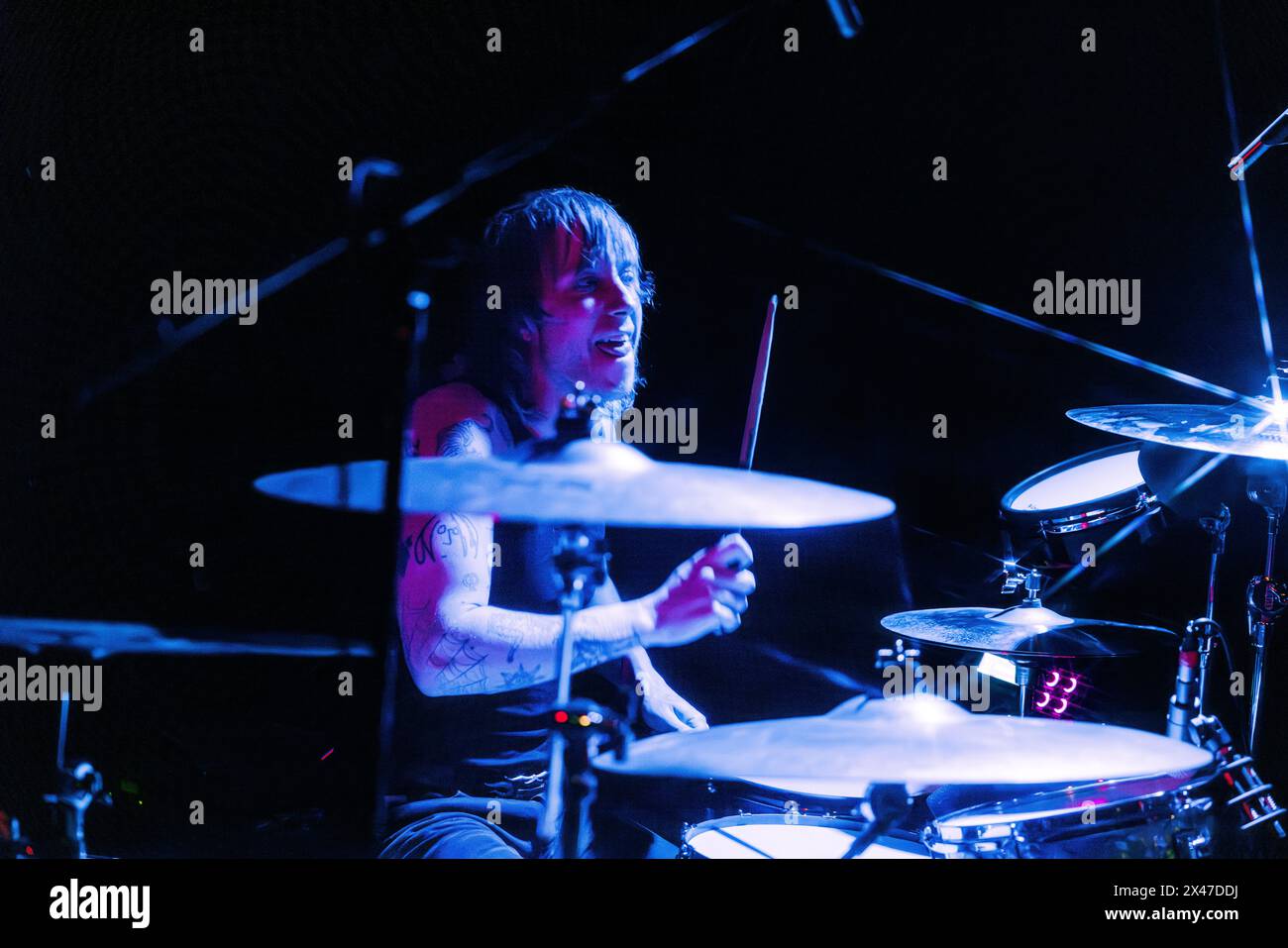 Milan, Italy. 27th Apr, 2024. British electro-pop singer-songwriter ...