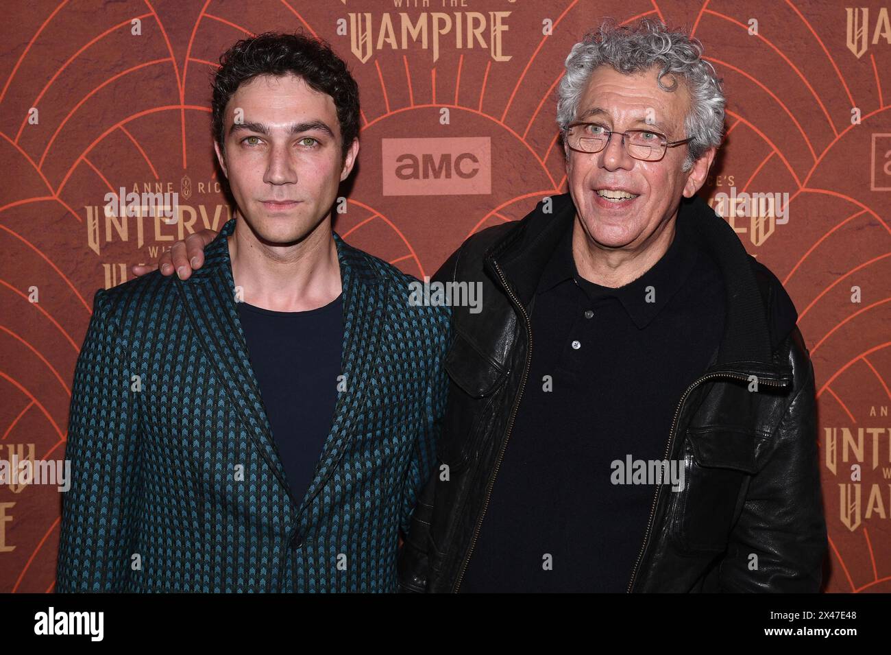 New York, USA. 30th Apr, 2024. (L-R) Luke Brandon Field and Eric ...