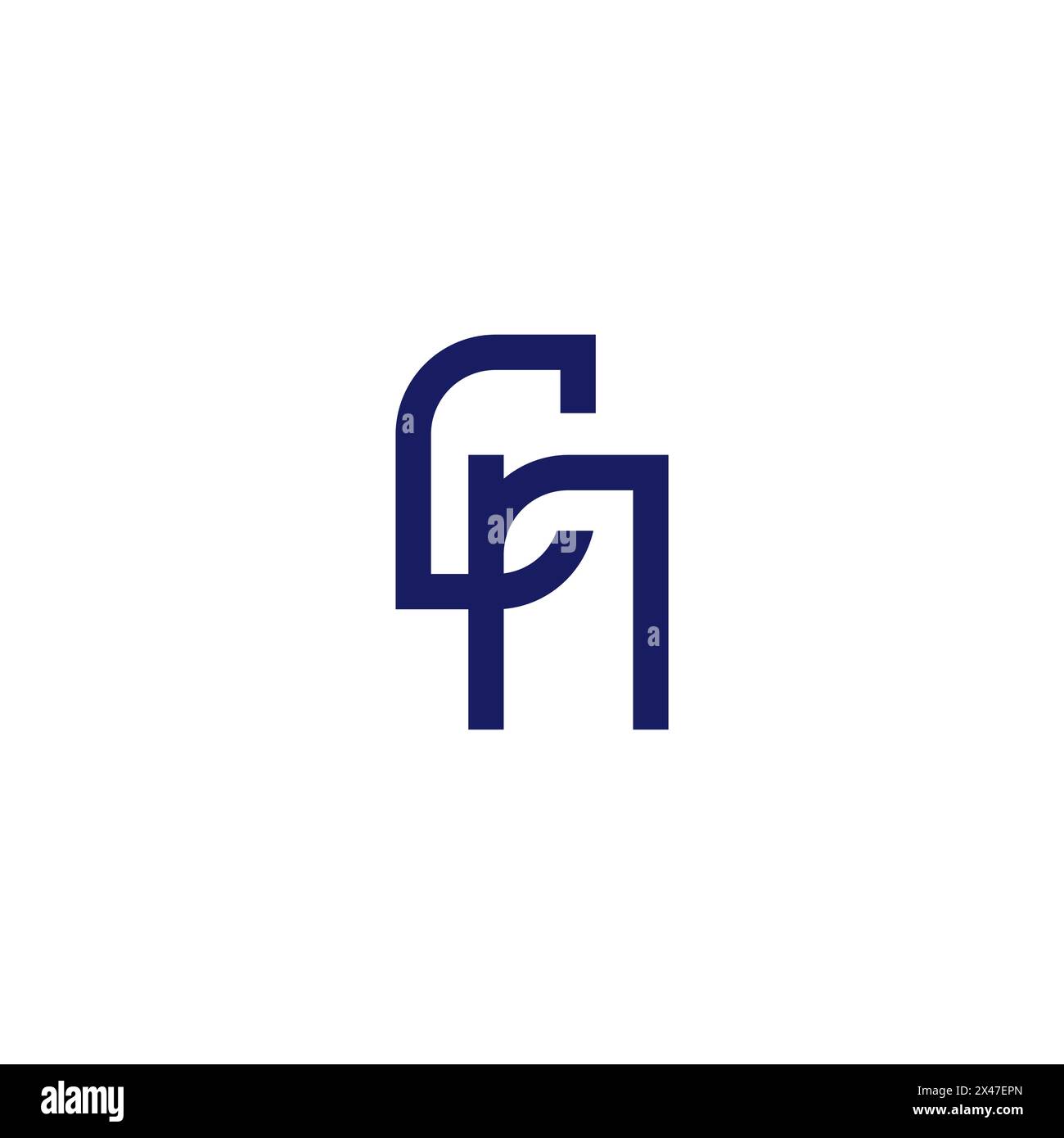 Cn letter logo design Cut Out Stock Images & Pictures - Alamy