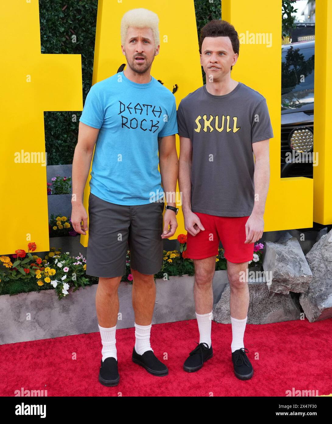 Los Angeles, USA. 30th Apr, 2024. (L-R) Ryan Gosling and Mikey Day ...