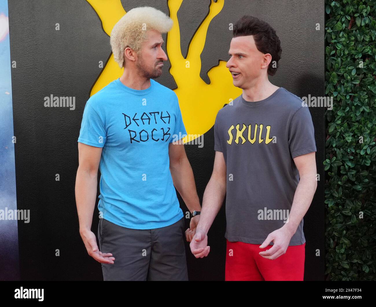 Los Angeles, USA. 30th Apr, 2024. (L-R) Ryan Gosling and Mikey Day ...