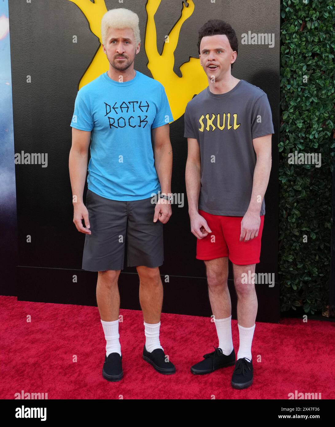 Los Angeles, USA. 30th Apr, 2024. (L-R) Ryan Gosling and Mikey Day ...