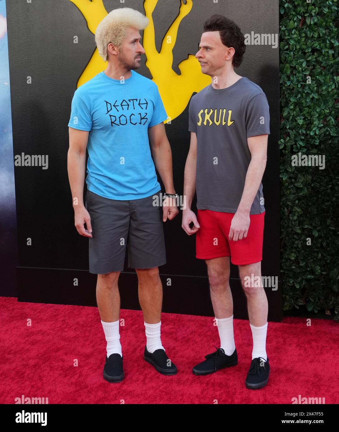 Los Angeles, USA. 30th Apr, 2024. (L-R) Ryan Gosling and Mikey Day ...