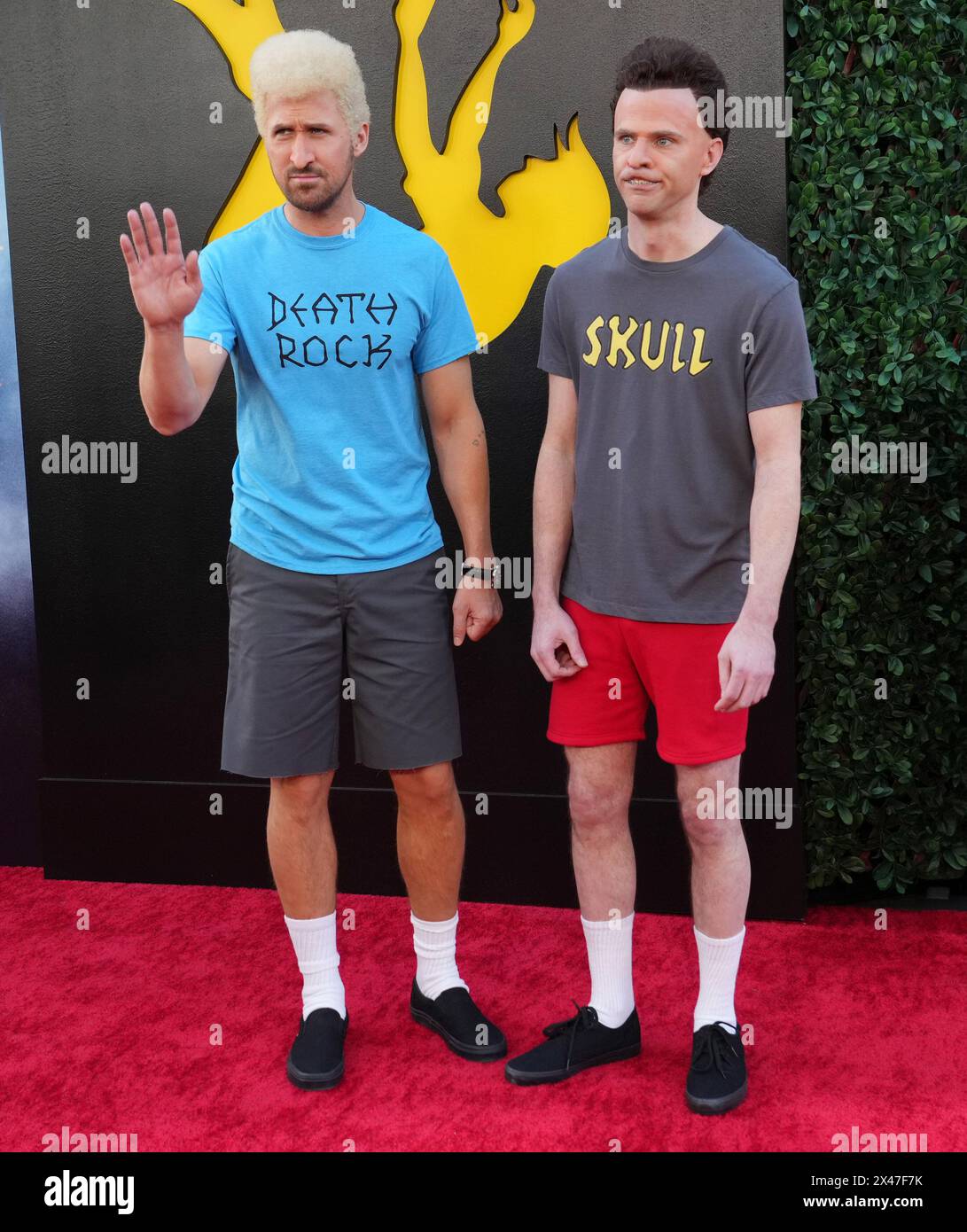 Los Angeles, USA. 30th Apr, 2024. (L-R) Ryan Gosling and Mikey Day ...