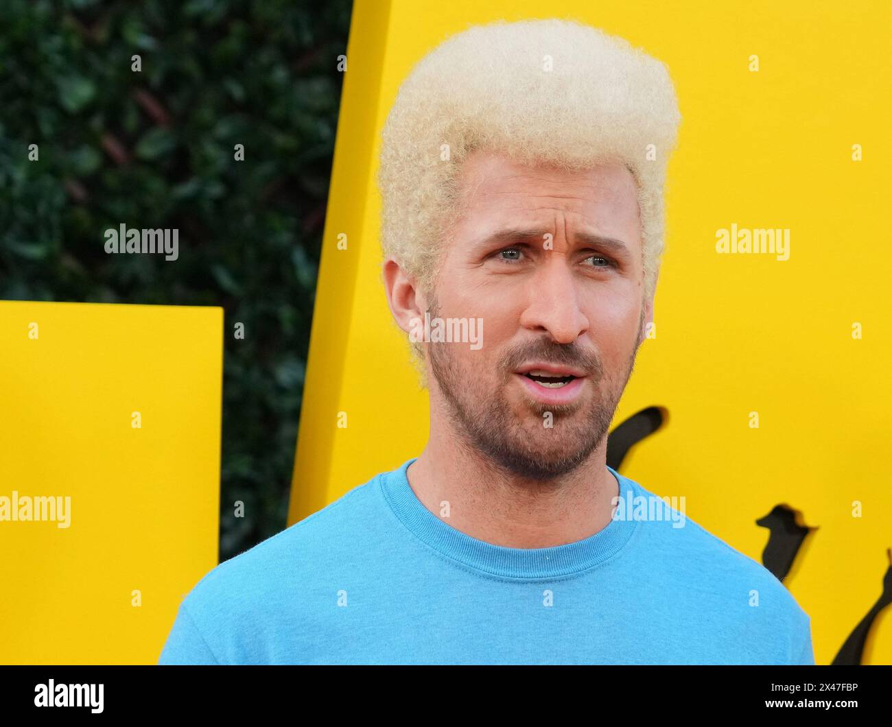 Los Angeles, USA. 30th Apr, 2024. Ryan Gosling dressed as Beavis of ...