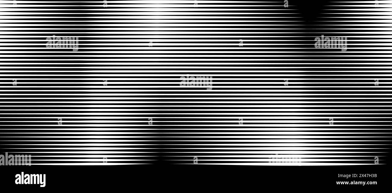 Line halftone gradient texture. Vibrating horizontal gradation ...