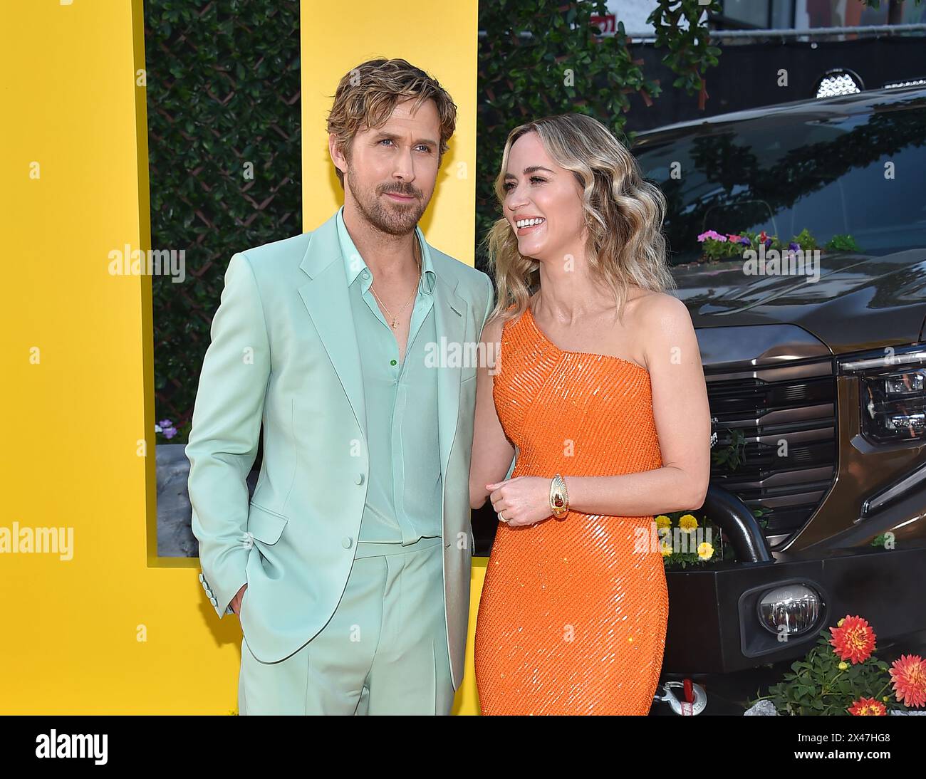 Hollywood, USA. 30th Apr, 2024. Ryan Gosling and Emily Blunt arriving ...