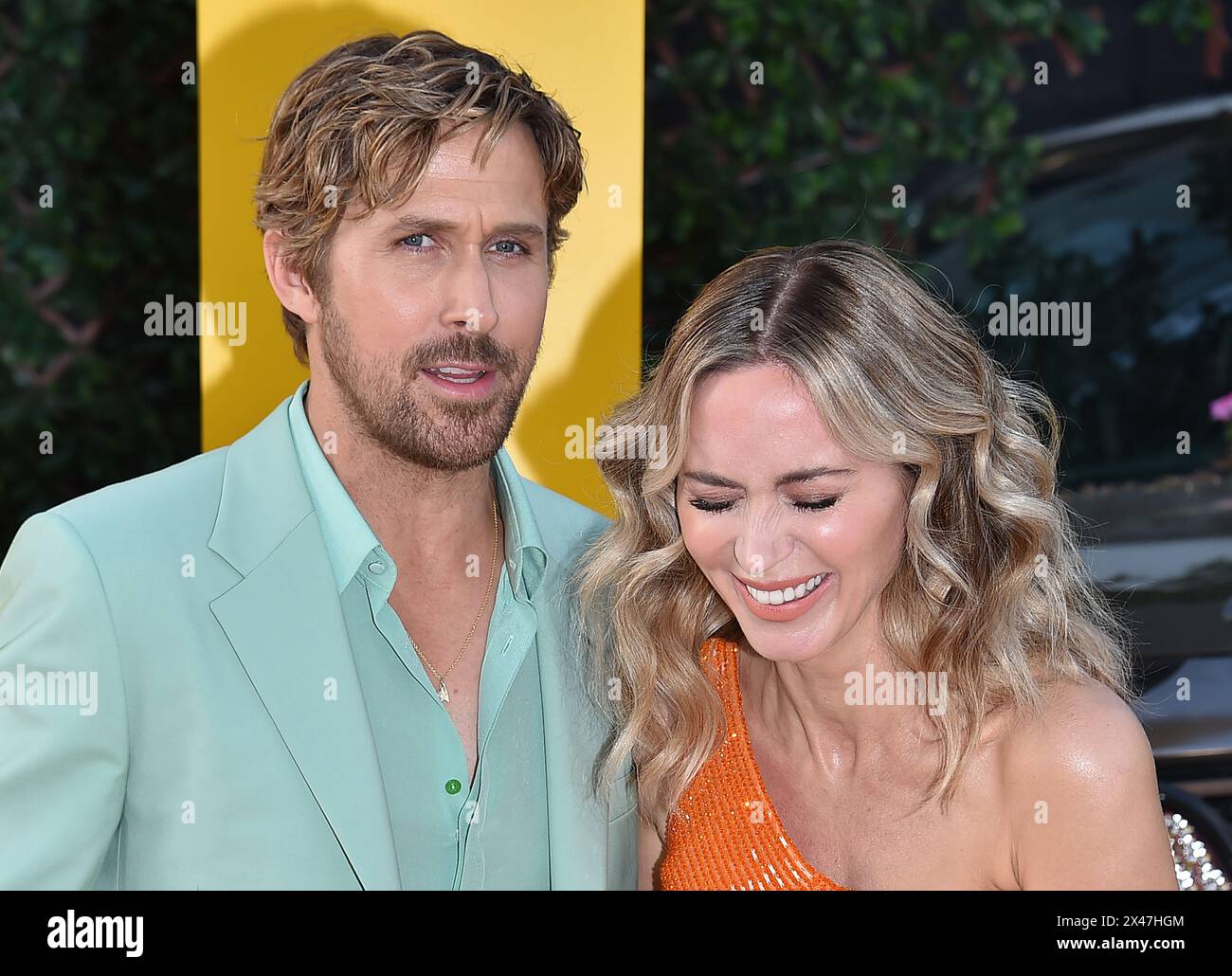 Hollywood, USA. 30th Apr, 2024. Ryan Gosling and Emily Blunt arriving ...