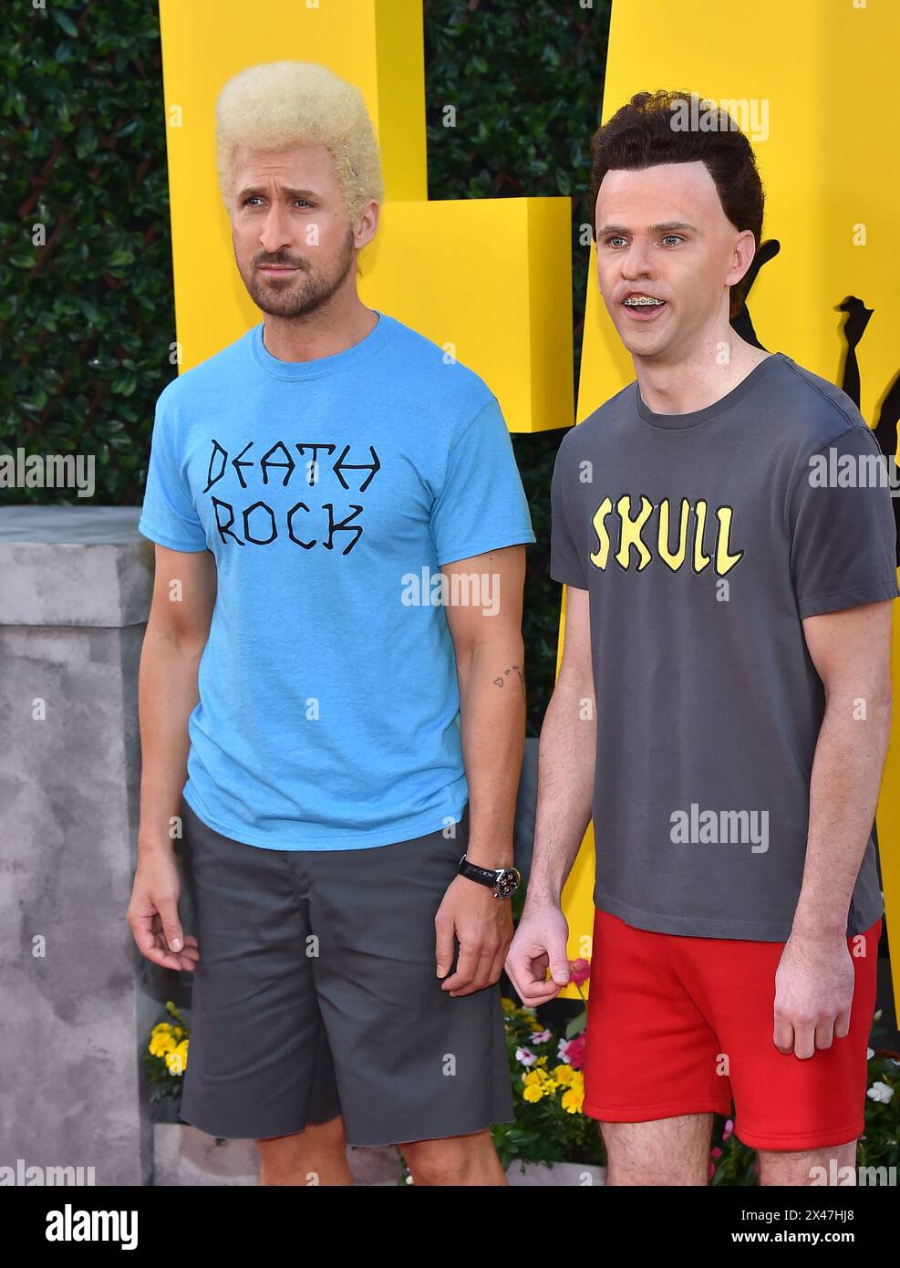 Hollywood, USA. 30th Apr, 2024. Ryan Gosling and Mikey Day arriving to ...