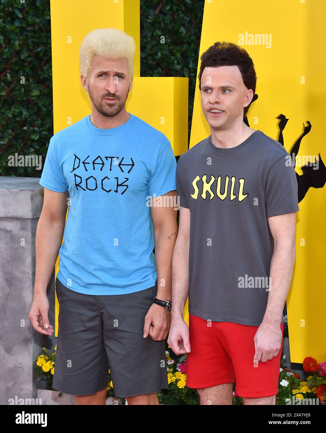 Hollywood, USA. 30th Apr, 2024. Ryan Gosling and Mikey Day arriving to ...