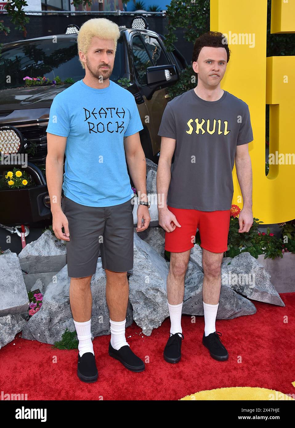 Hollywood, USA. 30th Apr, 2024. Ryan Gosling and Mikey Day arriving to ...