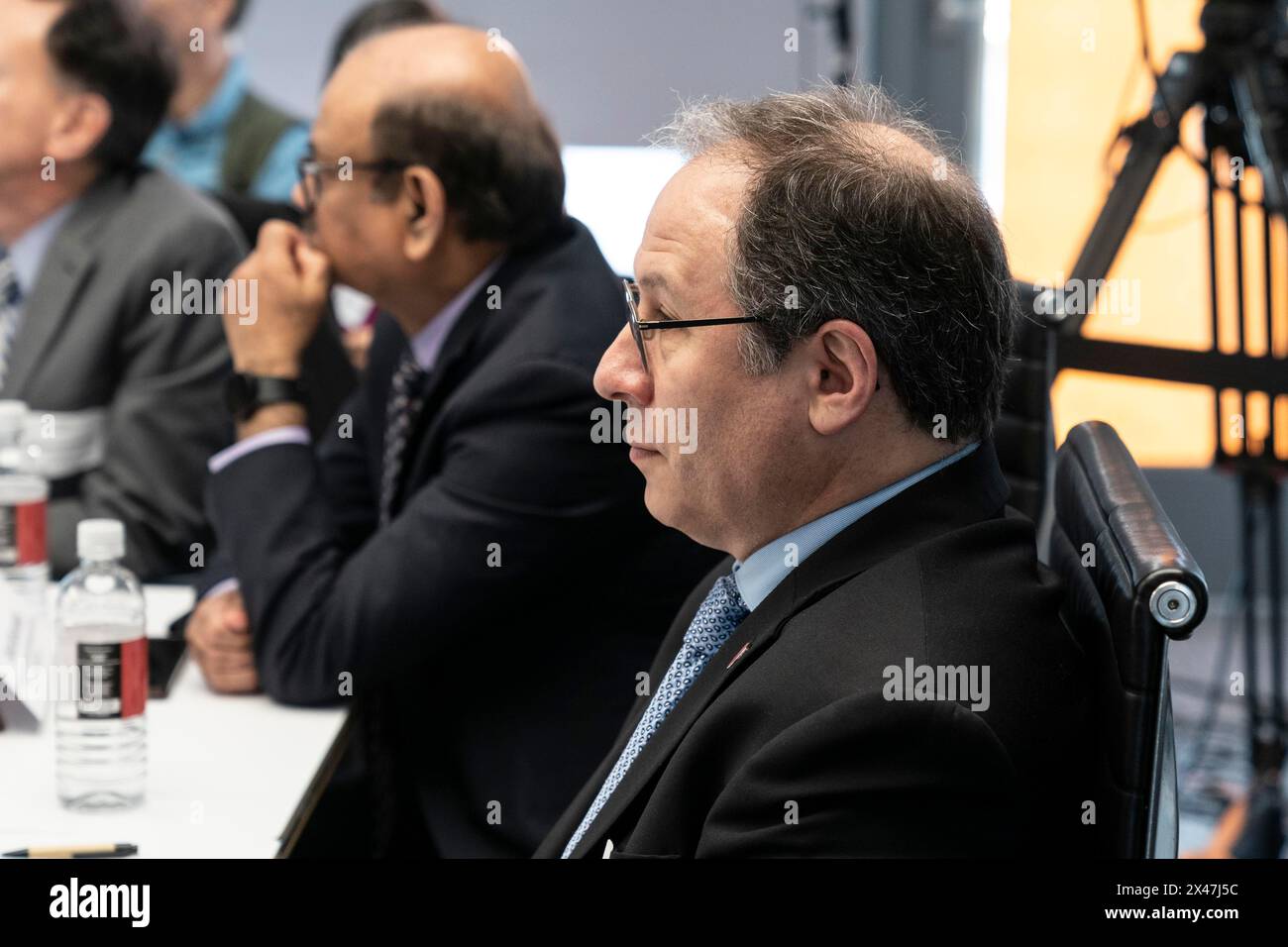 New York, New York, USA. 30th Apr, 2024. Andrew Singer of Stony Brook ...
