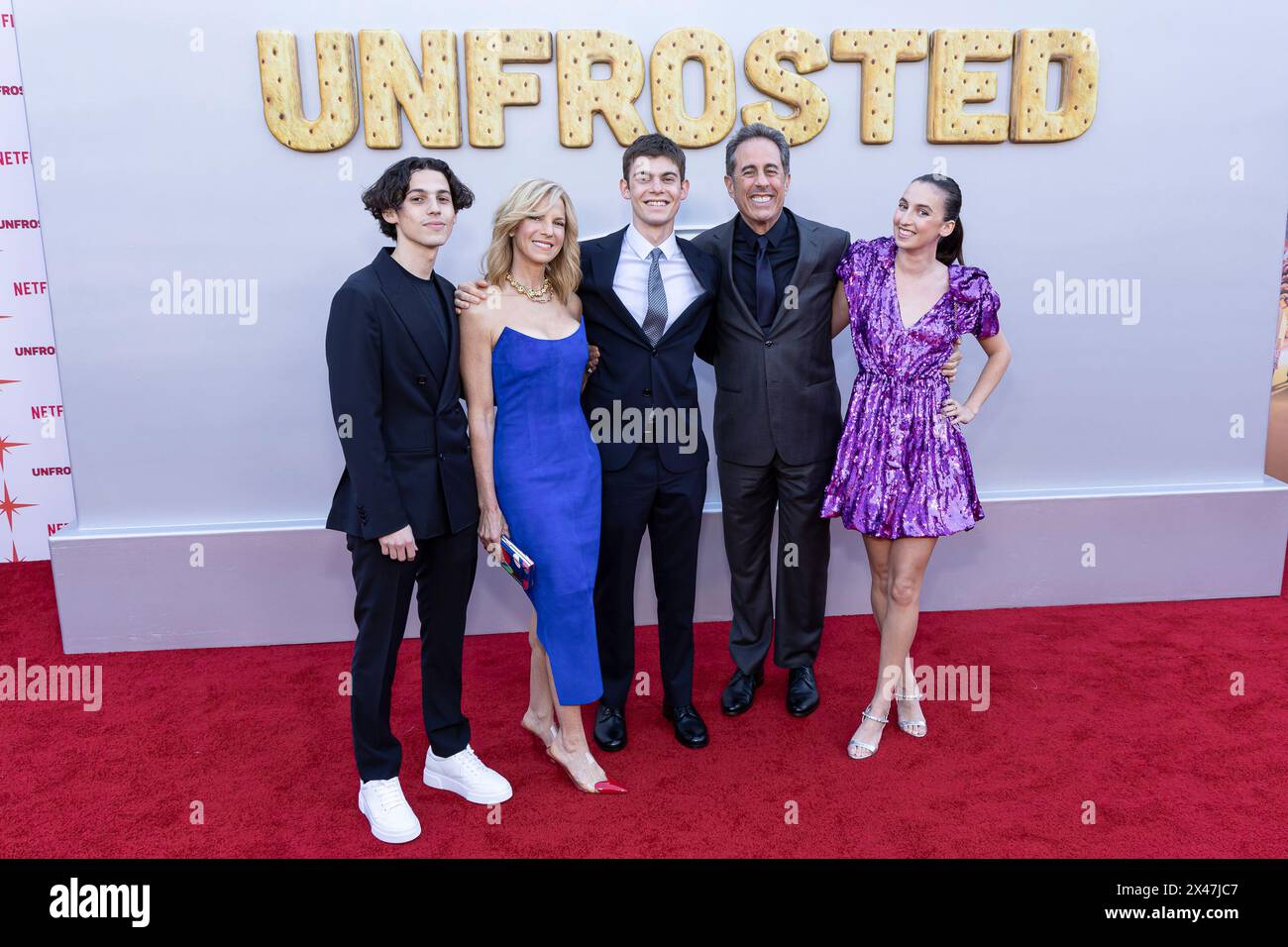 Los Angeles, USA. 30th Apr, 2024. Julian Kal Seinfeld, Jessica Seinfeld ...
