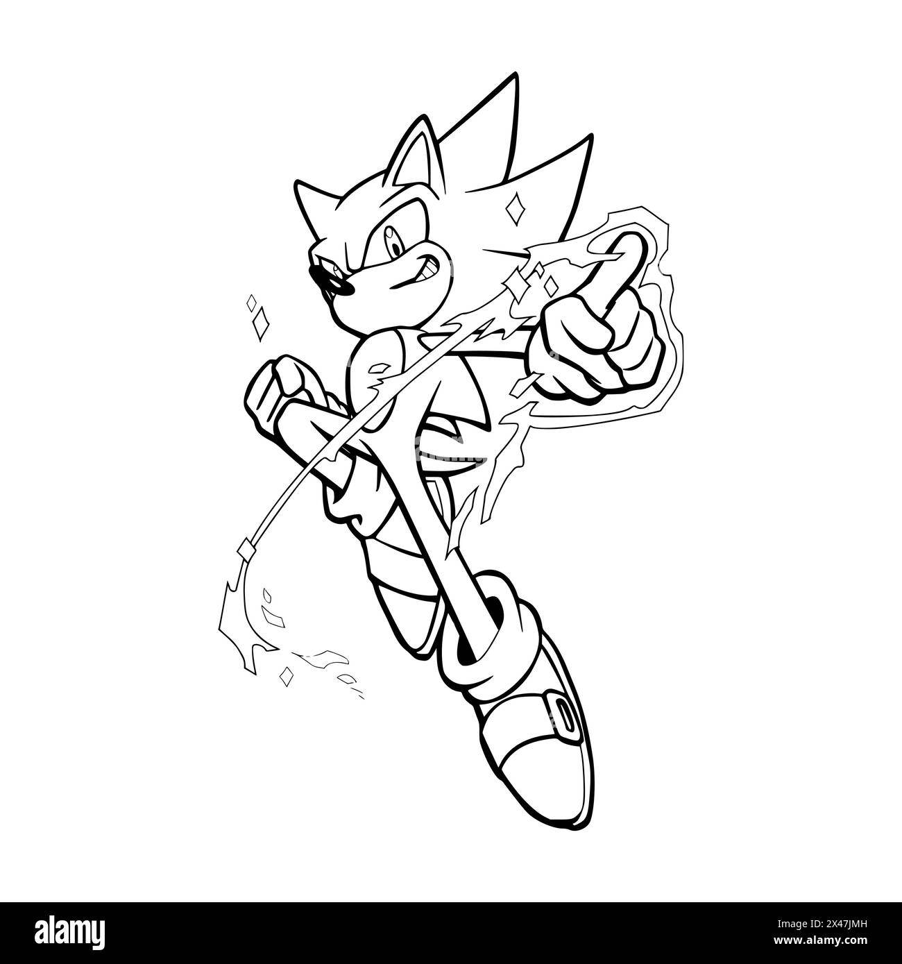 Super sonic Stock Vector Images - Alamy