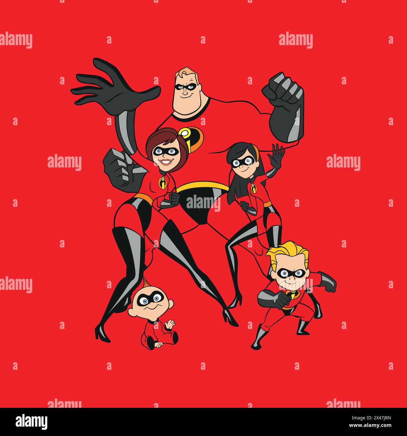 Superhero cartoon characters hi-res stock photography and images - Alamy