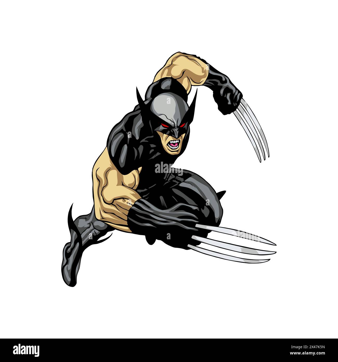Wolverine animal art hi-res stock photography and images - Alamy