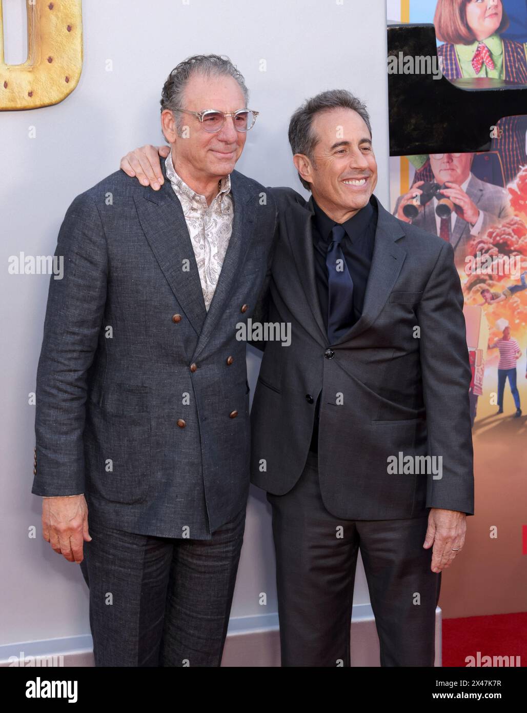Los Angeles, United States. 30th Apr, 2024. (L-R) Michael Richards and ...
