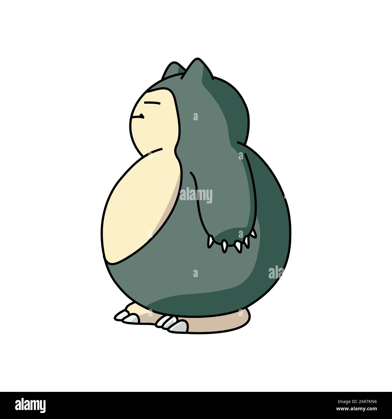 Pokemon character snorlax hi-res stock photography and images - Alamy
