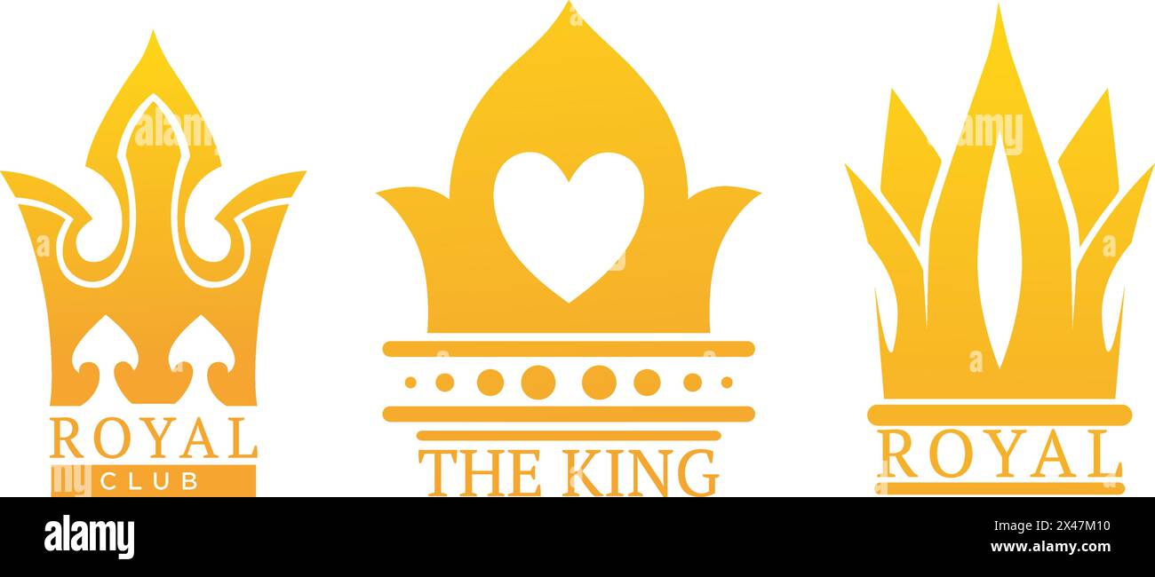 Royal Emblem Logo Series vector Stock Vector Image & Art - Alamy