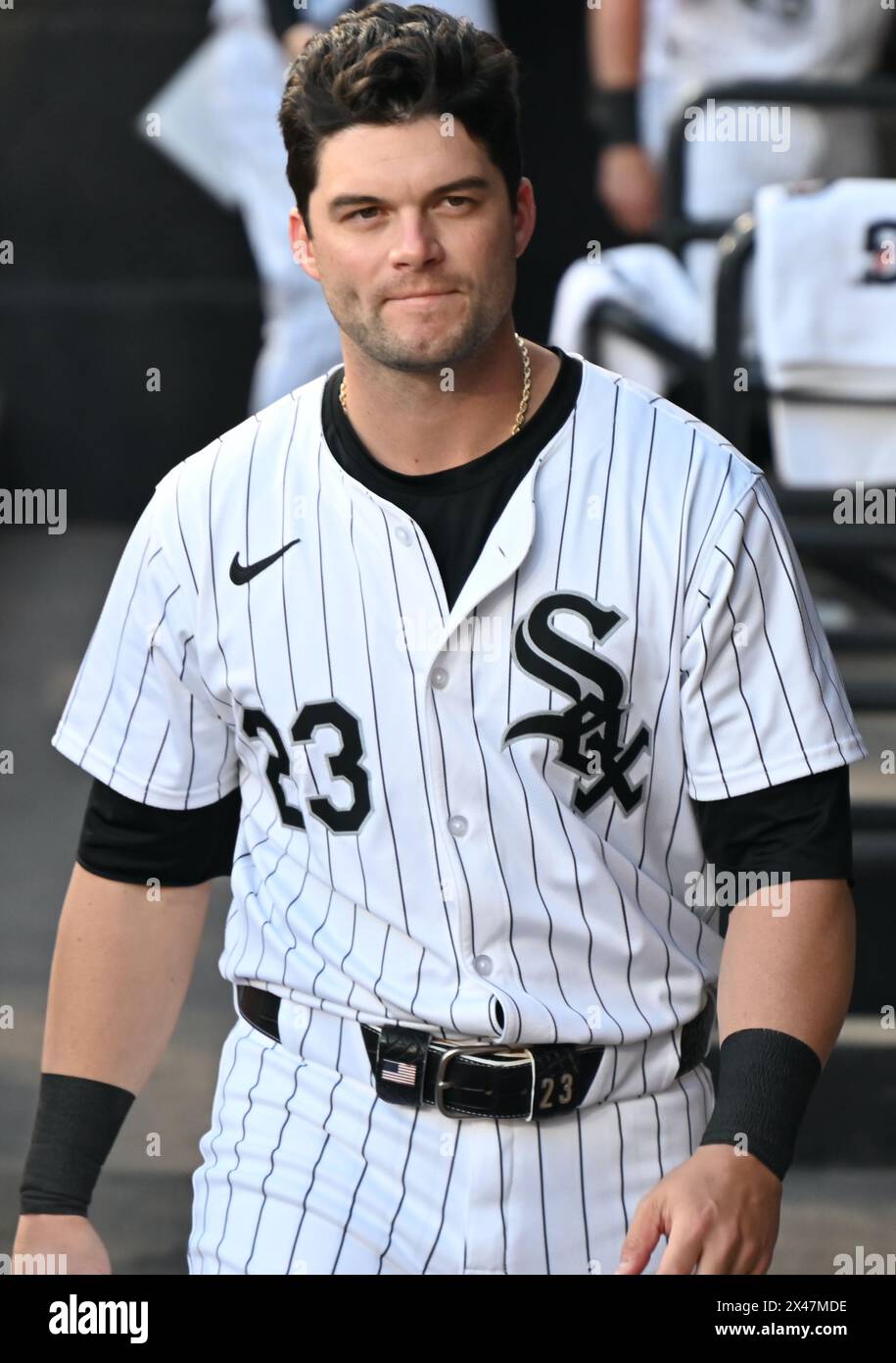 Chicago, United States. 30th Apr, 2024. Andrew Benintendi #23, of the ...