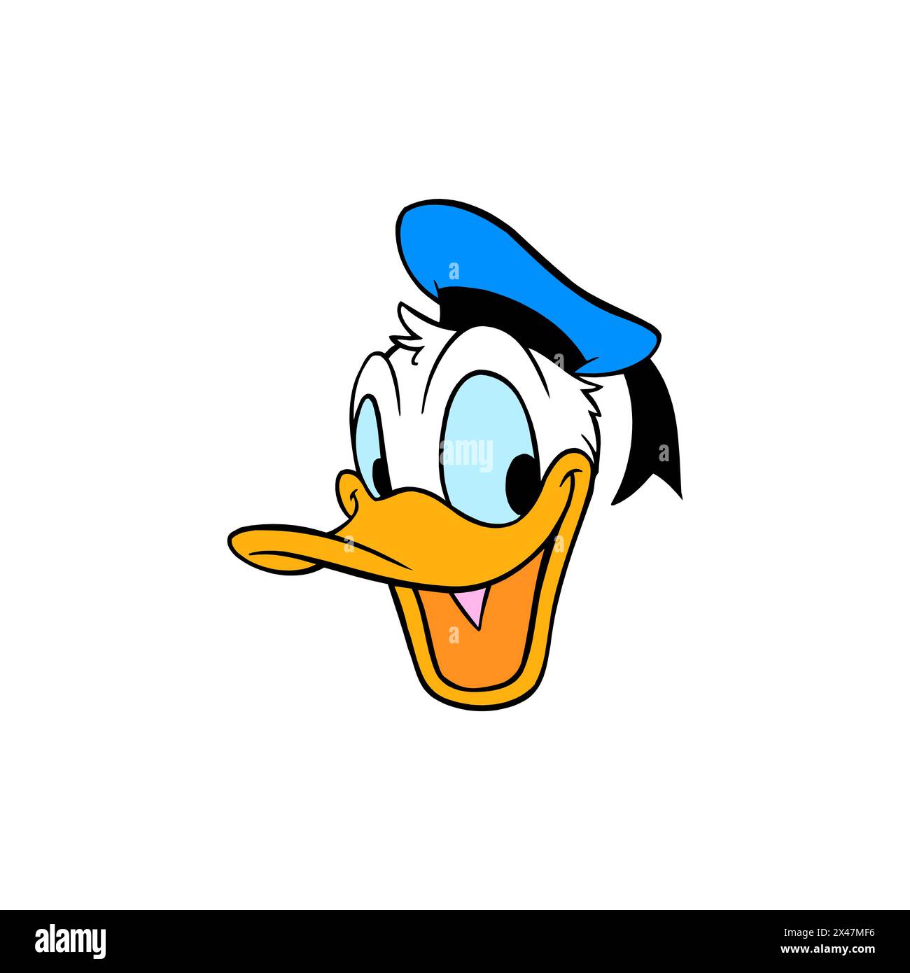 Donald duck logo hi-res stock photography and images - Alamy