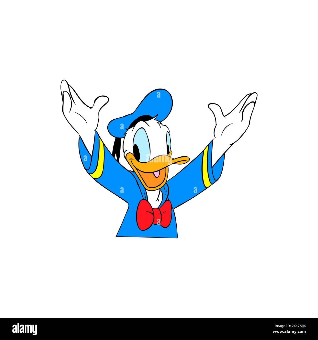 Donald duck illustration hi-res stock photography and images - Alamy