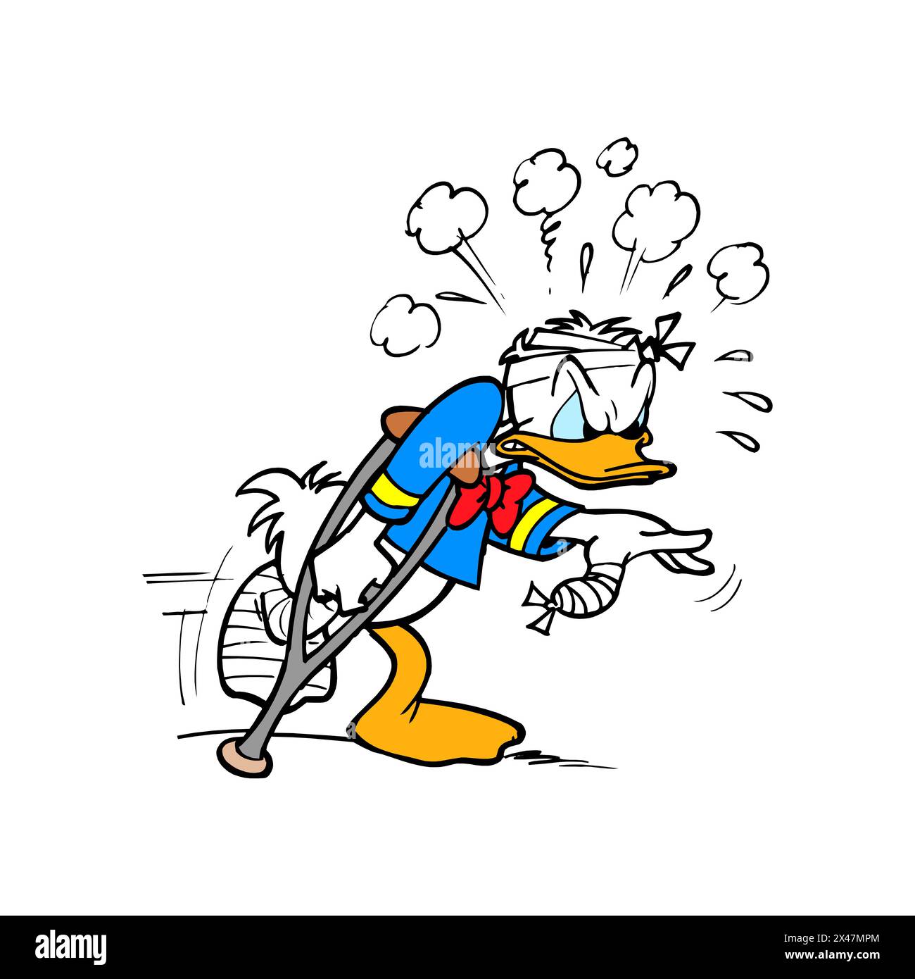 Donald duck illustration hi-res stock photography and images - Alamy