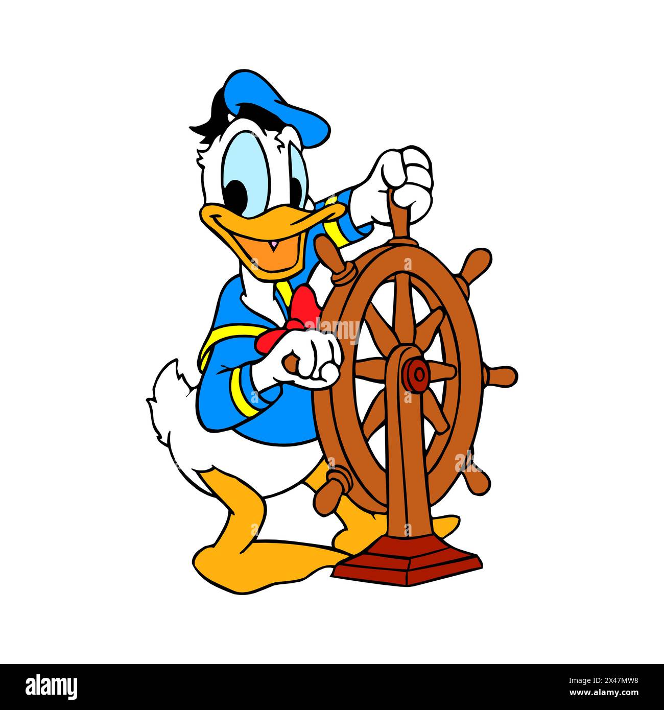 Donald duck illustration hi-res stock photography and images - Alamy