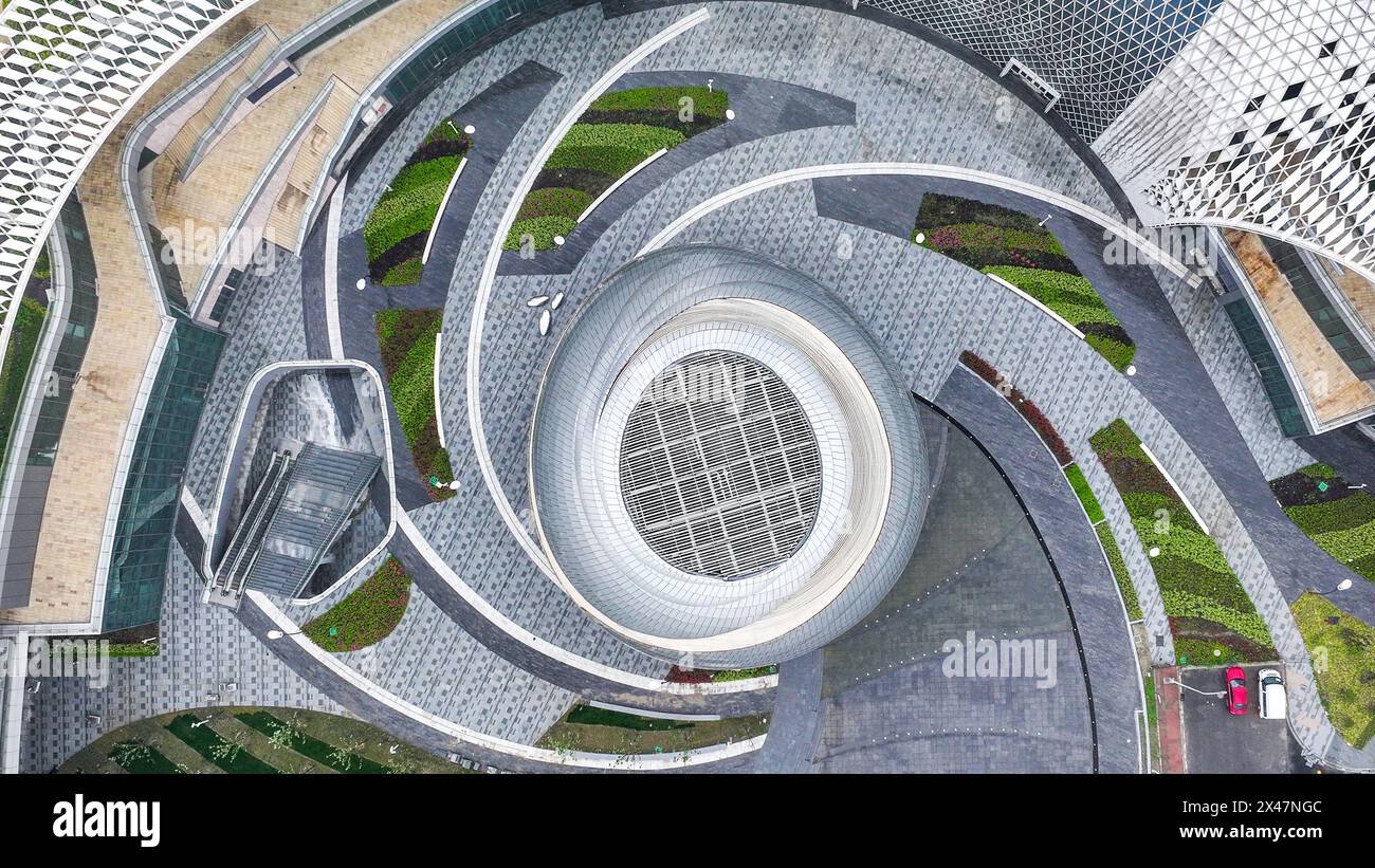 SHANGHAI, CHINA - APRIL 30, 2024 - An aerial photo shows China's ...