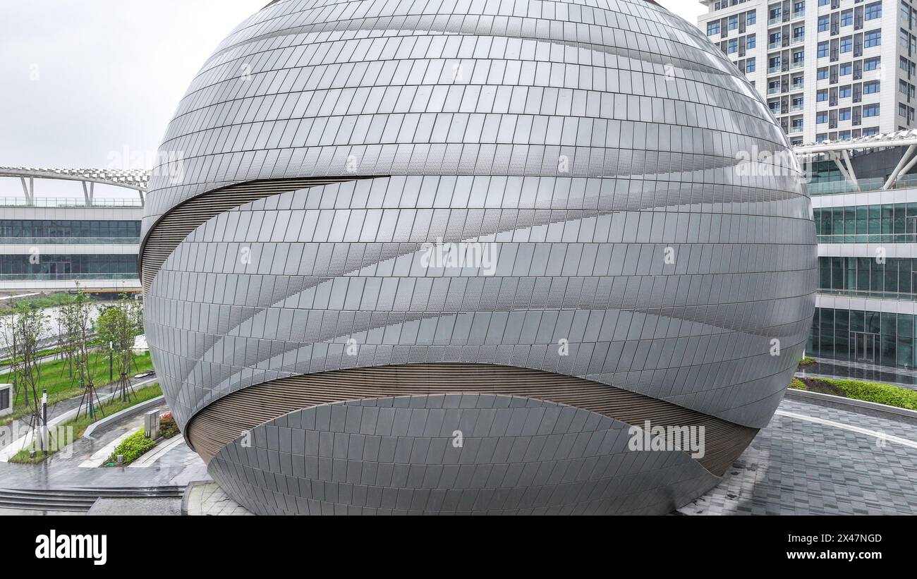 SHANGHAI, CHINA - APRIL 30, 2024 - An aerial photo shows China's ...