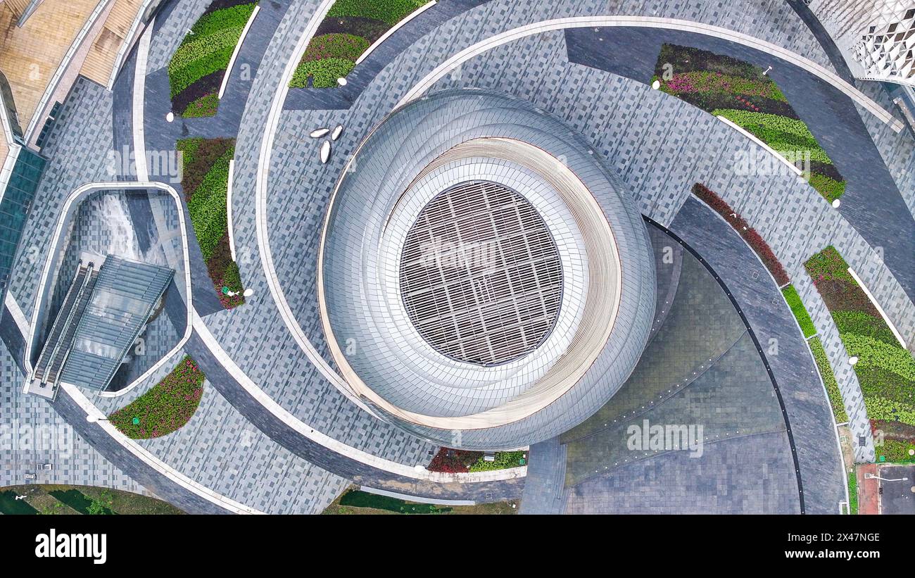 SHANGHAI, CHINA - APRIL 30, 2024 - An aerial photo shows China's ...