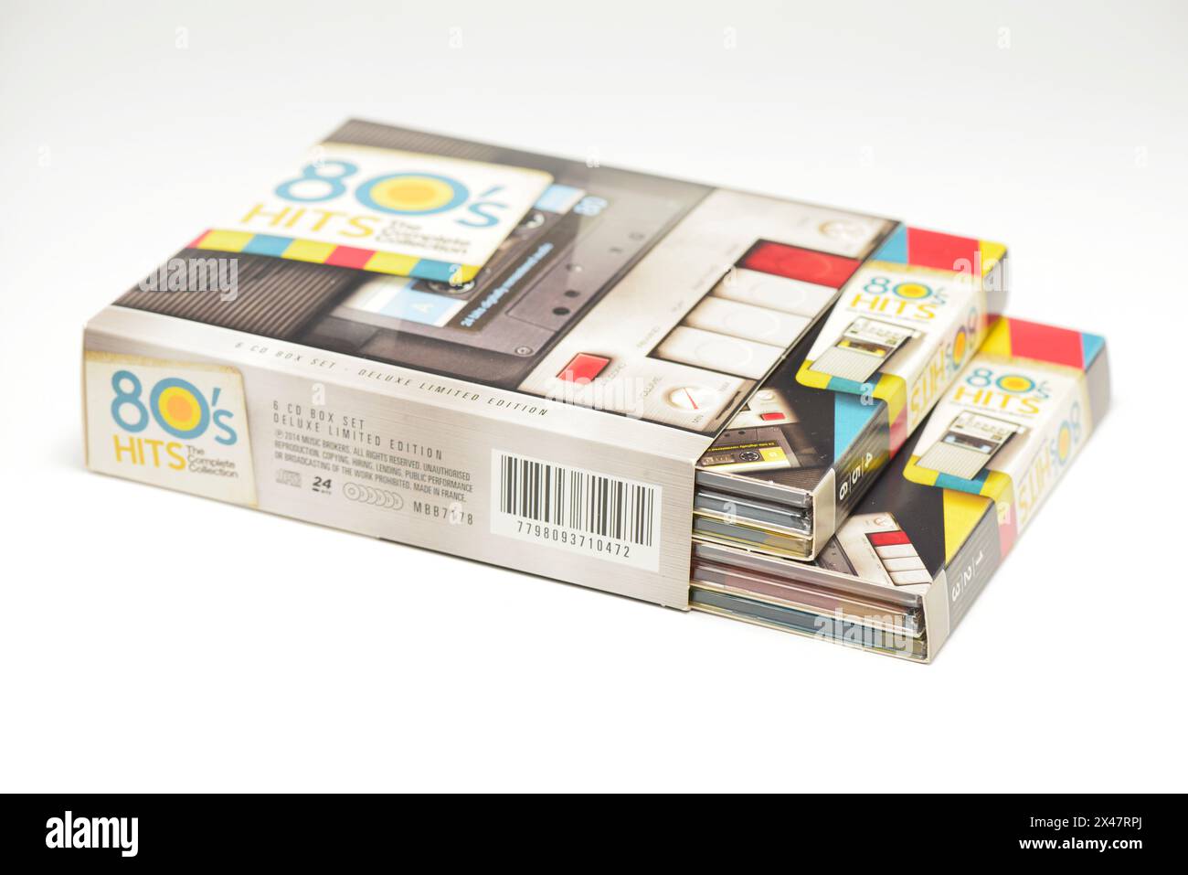 80s Hits The Complete Collection CDs vintage art look paper cases ...