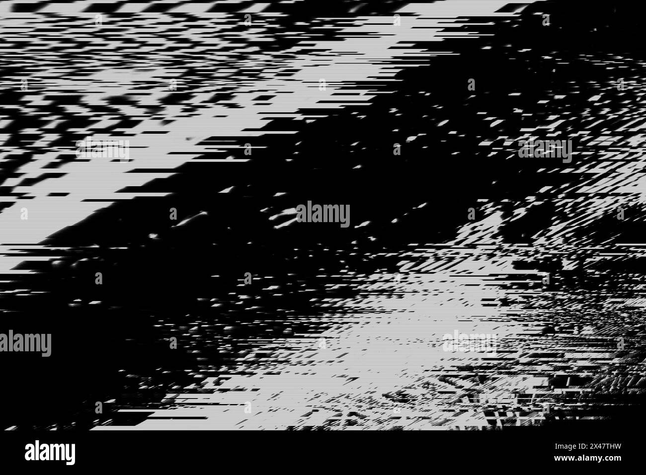 Glitch noise analog distortion overlay hi-res stock photography and ...