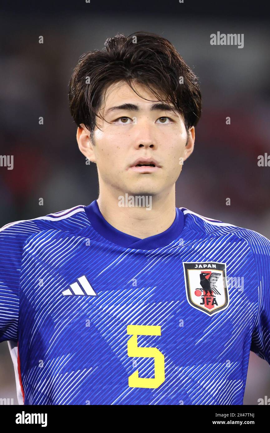Doha, Qatar. 29th Apr, 2024. Seiji Kimura (JPN) Football/Soccer : AFC U23 Asian Cup Qatar 2024 ...