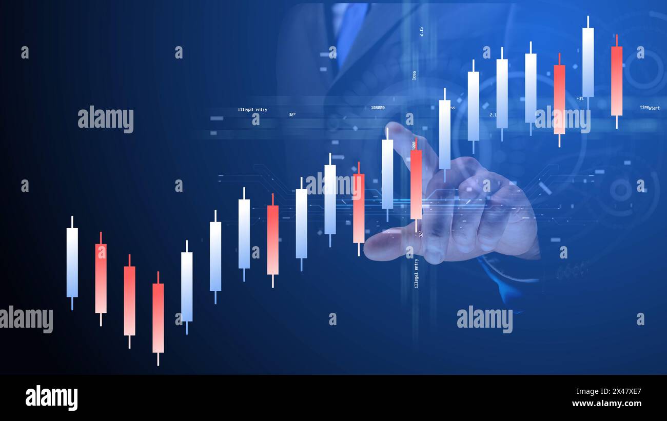 Animated business finance chart increasing hi-res stock photography and ...
