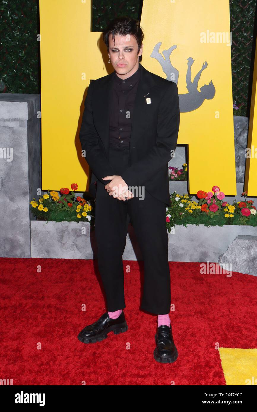 Yungblud 04/30/2024 The Premiere of “The Fall Guy” held at the Dolby ...