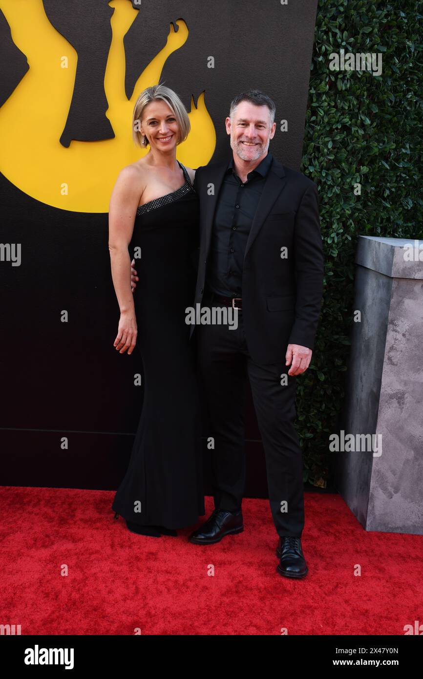 Los Angeles, California, USA 30th April 2024 Kelly Marie and Keir Beck ...