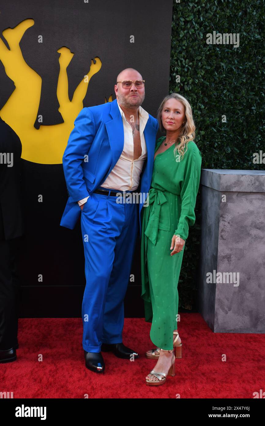 Los Angeles, California, USA 30th April 2024 Composer Dominic Lewis and ...