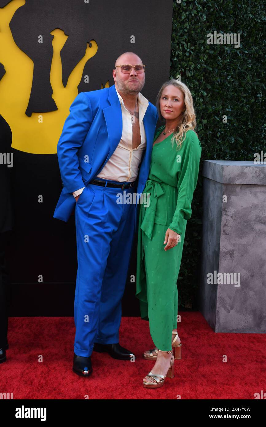 Los Angeles, California, USA 30th April 2024 Composer Dominic Lewis and ...