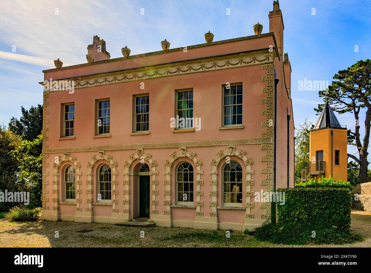 Belmont House, the former home of author John Vowles was restored by ...