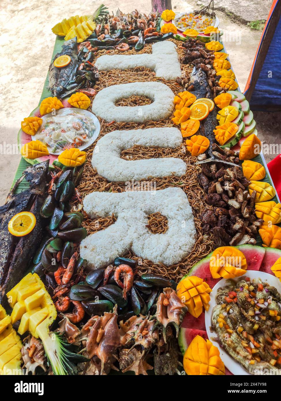 Siargao tourist seafood experience hi-res stock photography and images ...